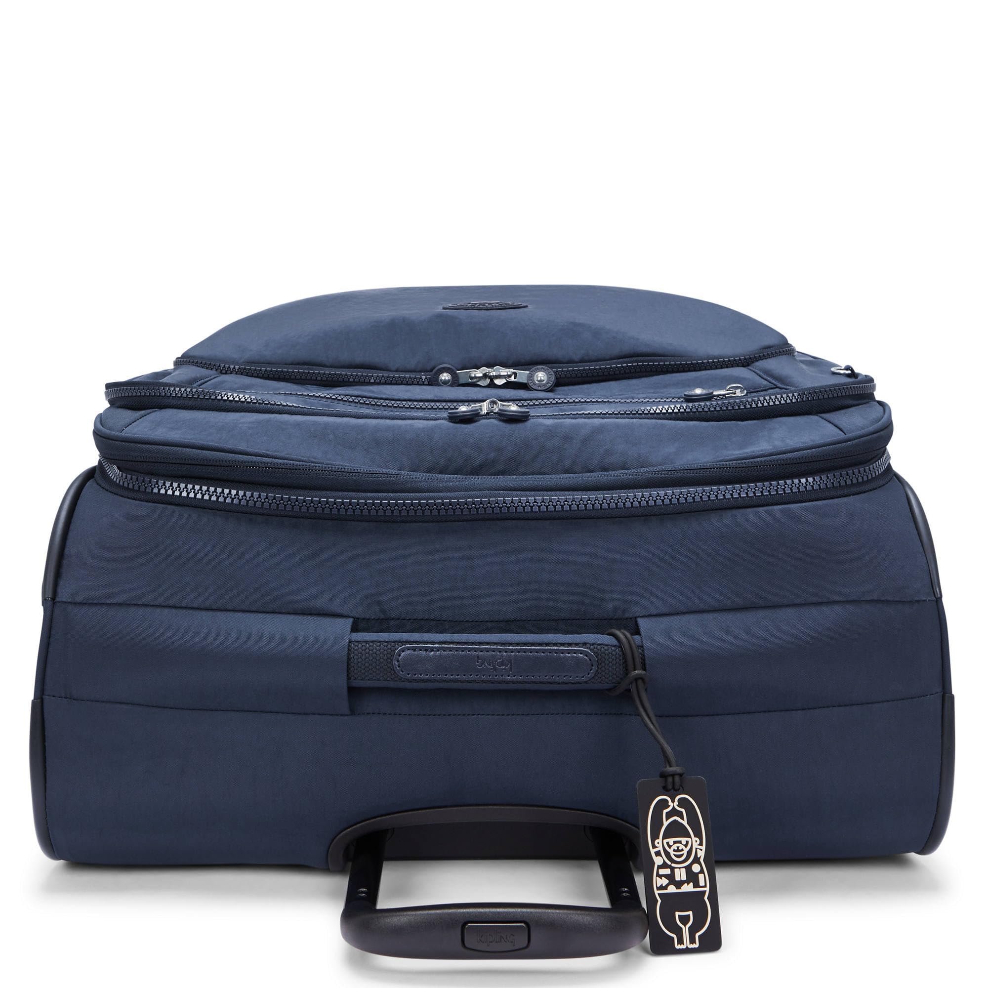 Kipling Youri Spin Large 4 Wheeled Rolling Luggage Blue Bleu 2