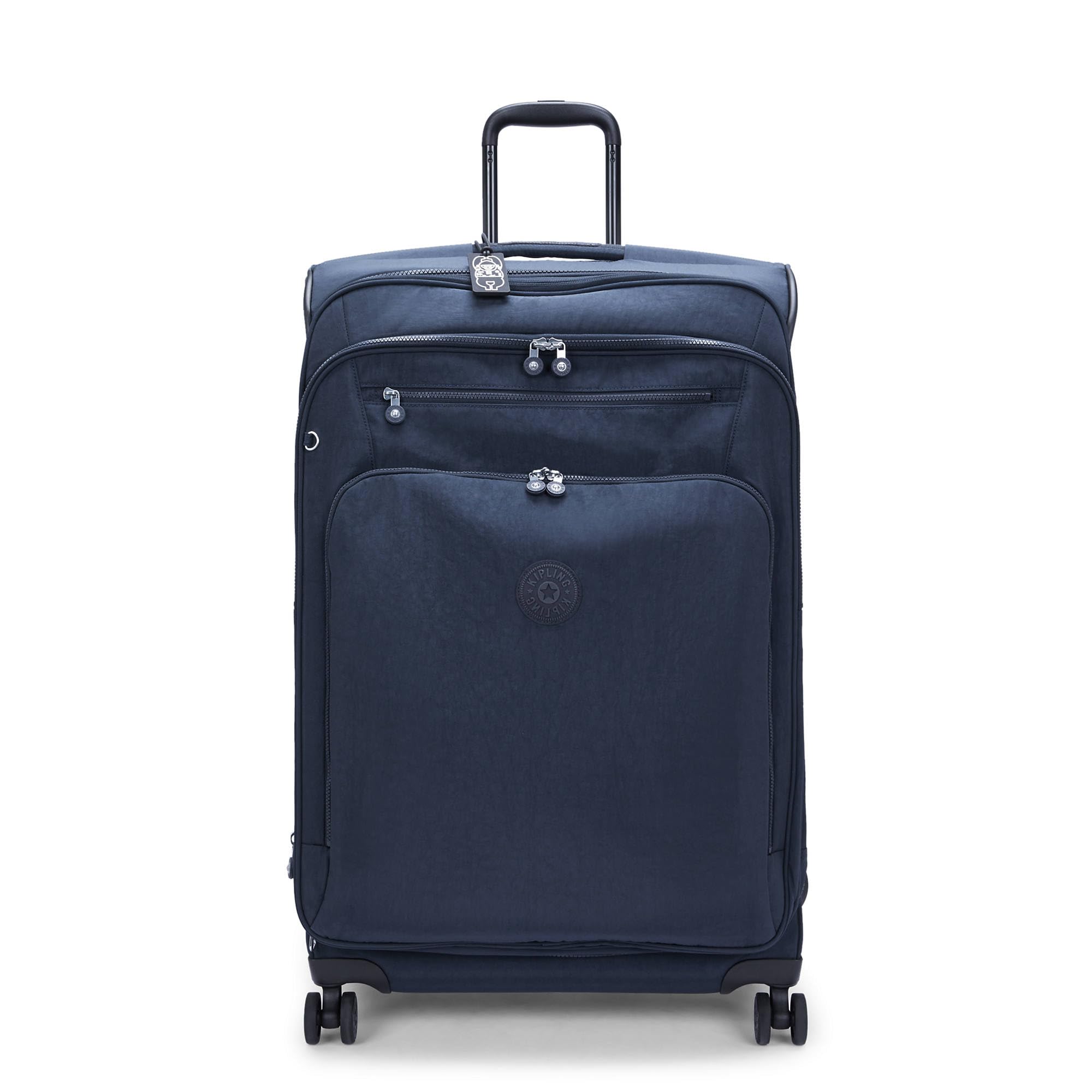 Kipling Youri Spin Large 4 Wheeled Rolling Luggage Blue Bleu 2