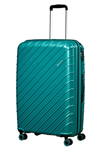 American Tourister Suitcases & trolleys, Deep Turquoise, L (77.5 cm-94/102 L)