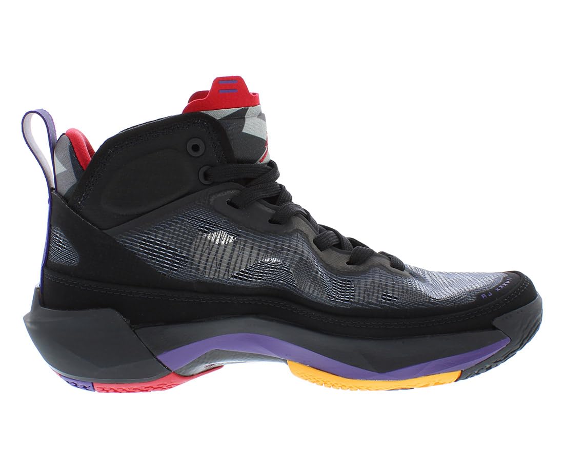 Jordan Boy's Air XXXVII (Big Kid) Black/True Red/Club Purple/Dark Charcoal 5.5 Big Kid M