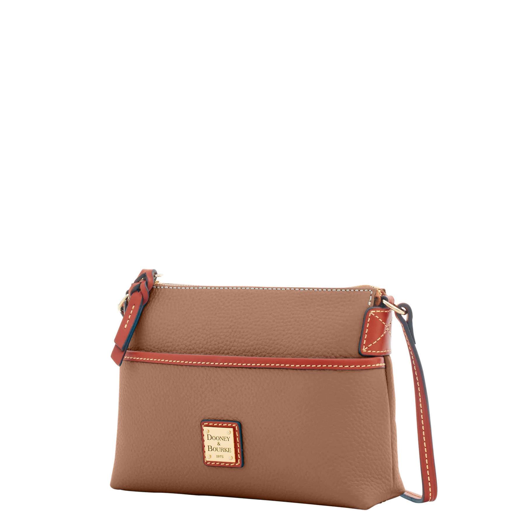Dooney & Bourke Handbag, Pebble Grain Ginger Crossbody - Sand