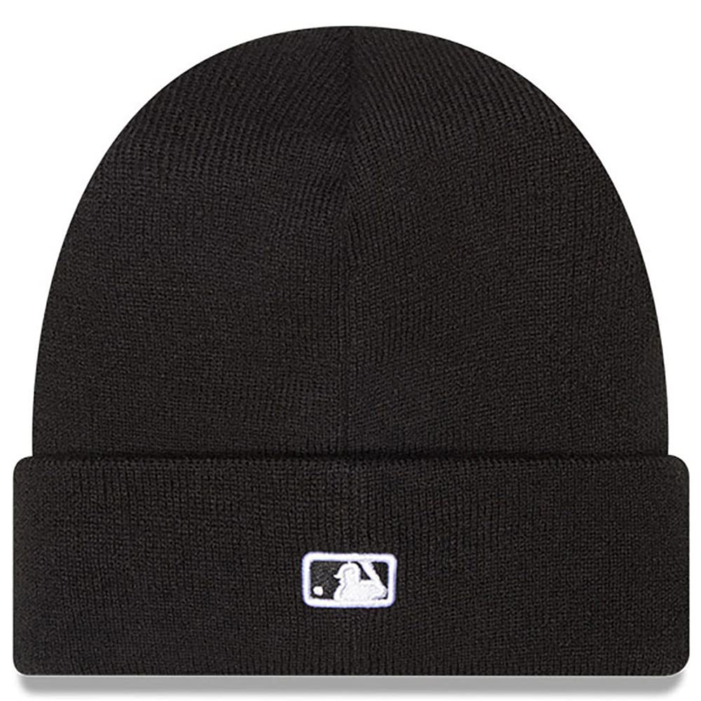 New Era Atlanta Braves Blackletter Old English Letter Script Cuff Knit Beanie Hat
