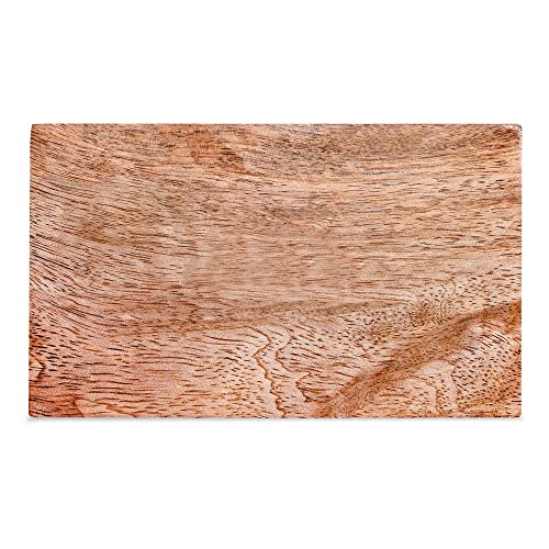 SUNDERSHALA Wooden Jewellery Box Hand Carvings Designs Keepsake Storage Premium Wooden Trinket Box (5 x 3 x 1.75 inches, Brown (Plain))
