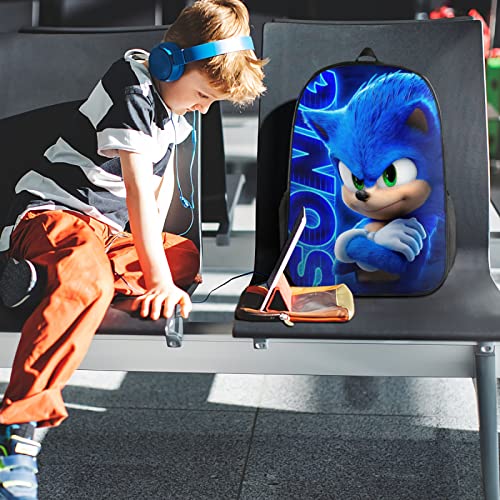Backpack Kids Backpack 3d Print Cartoon Anime Backpacks Teenagers Backpack Boys And Girls Backpack, Black2, One Size