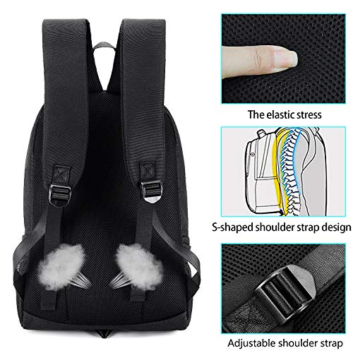 Shark Backpacks for Teen Boys, Cool Kids Backpack for School Bookbags (Glow)