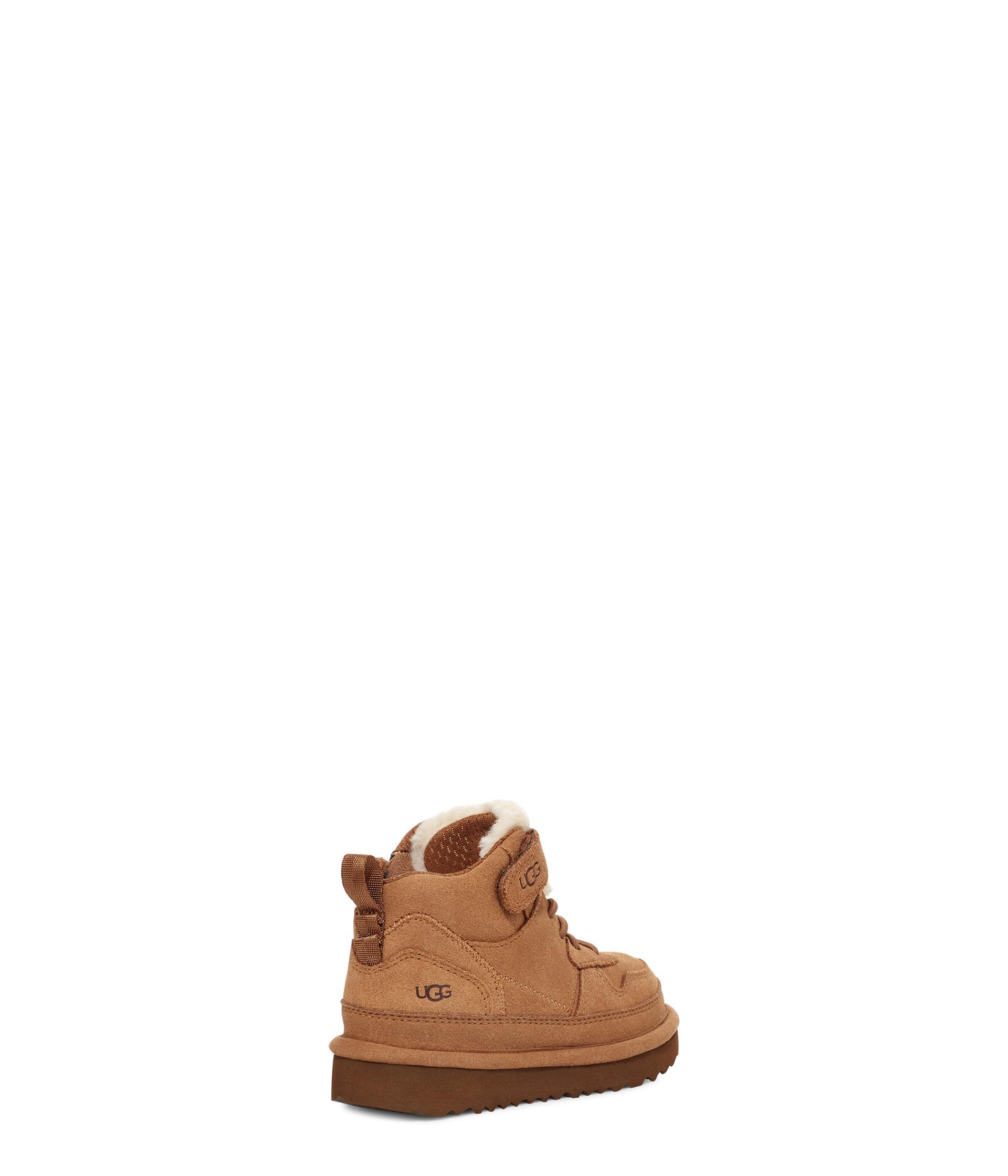 UGG Unisex-Child Highland Hi Heritage Sneaker, Chestnut, 7 Toddler