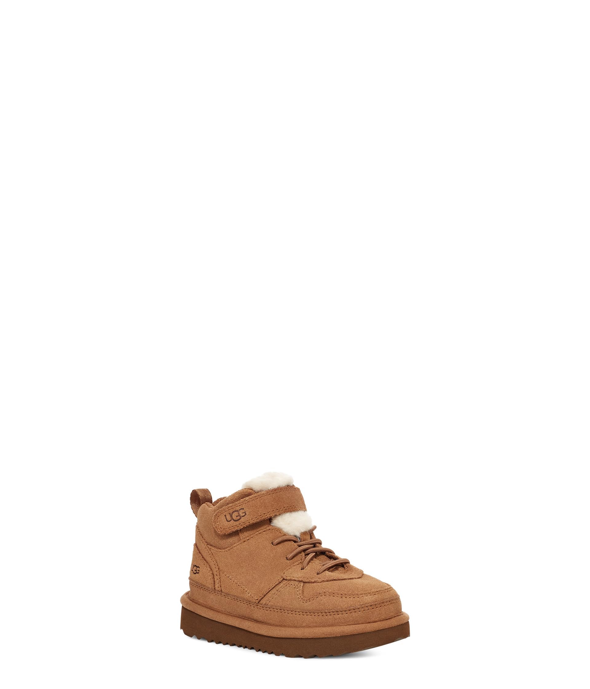 UGG Unisex-Child Highland Hi Heritage Sneaker, Chestnut, 7 Toddler