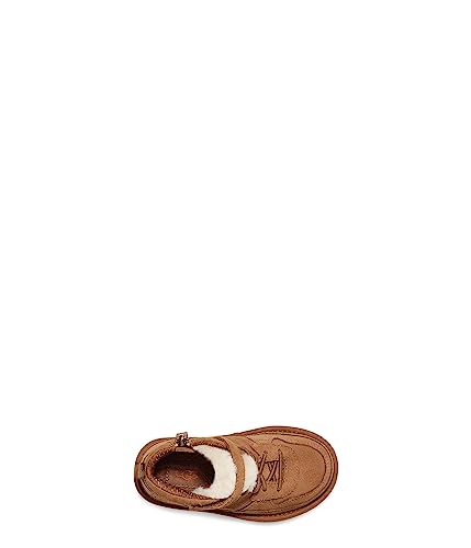 UGG Unisex-Child Highland Hi Heritage Sneaker, Chestnut, 4 Big Kid
