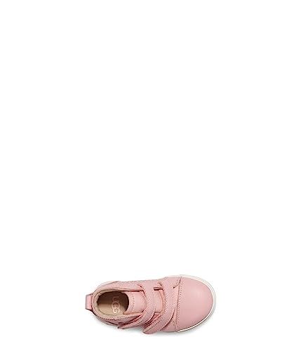 UGG Unisex-Child Rennon Ii Gel Hearts Sneaker, Pink, 2 Little Kid