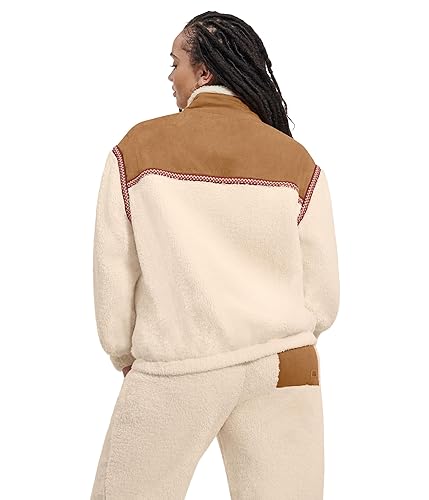UGG Women's Tasman Jacket Coat, Plaster Chestnut, XL
