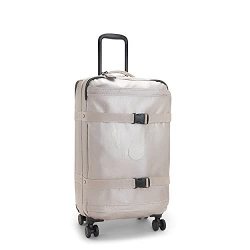 Kipling Spontaneous Medium Rolling Luggage Metallic Glow One Size