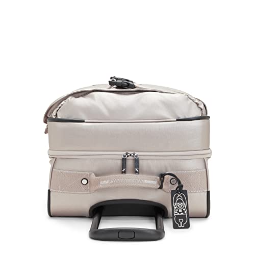 Kipling Spontaneous Medium Rolling Luggage Metallic Glow One Size