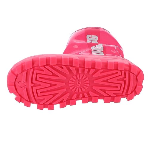UGG Unisex-Child Classic Brellah Mini Boot, Coral, 2 Little Kid
