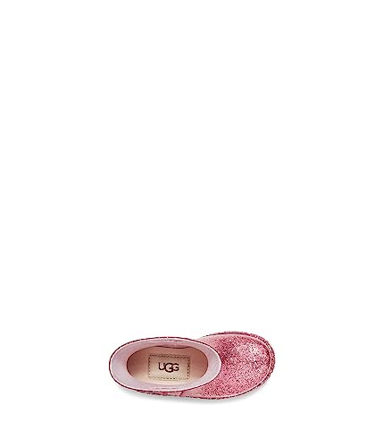 UGG Unisex-Child Drizlita Glitter Boot, Glitter Pink, 10 Toddler