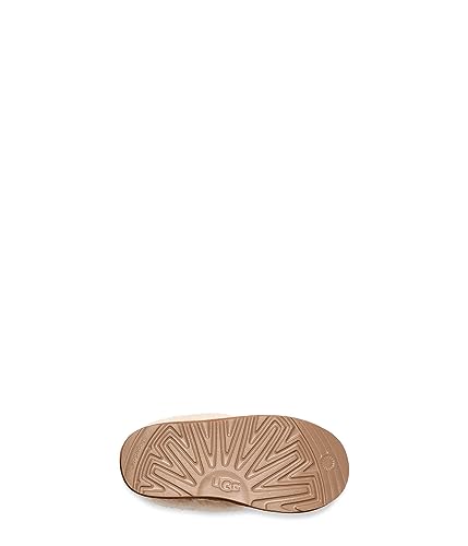 UGG Unisex-Child Ultra Mini Ugg Fluff Boot, Chestnut, 2 Little Kid