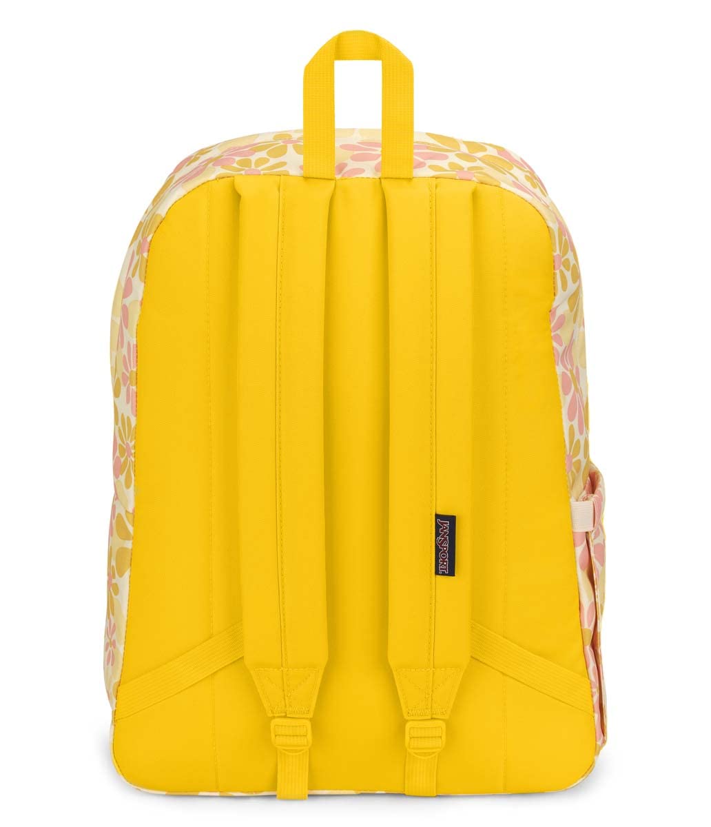 JanSport SuperBreak Plus Backpack with Padded 15-inch Laptop Sleeve and Integrated Bottle Pocket - Spacious and Durable Daypack for Work and Travel - Skip Daisy Yellow
