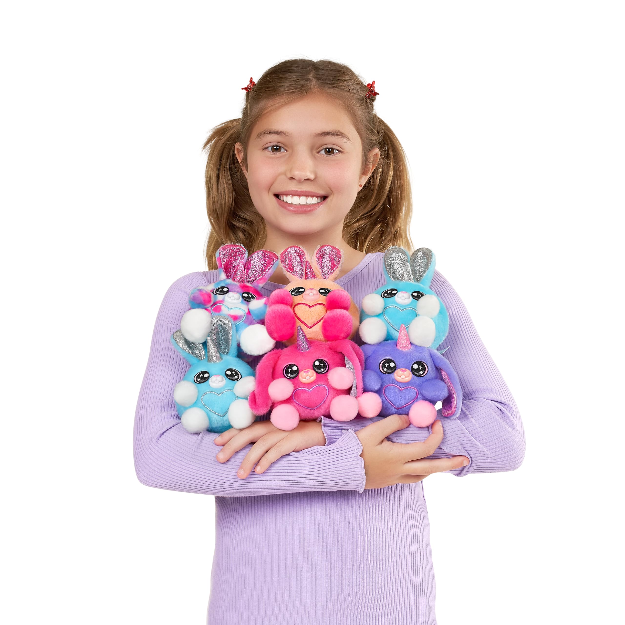 Rainbocorns Bunnycorn Surprise Series 2 (2 Pack) by ZURU Rabbit Bunny Plush Toy Girls Gift Idea (Randomized Non Duplicate)
