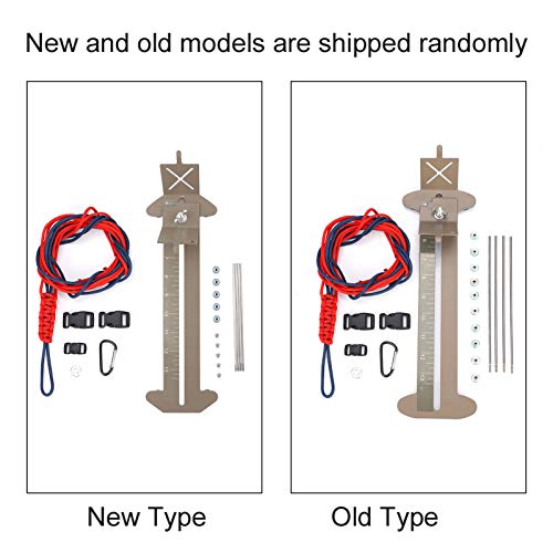 Weojeviy Paracord Bracelet Kit and Jig Set, Adjustable Steel Frame with Hanks Free Buckles