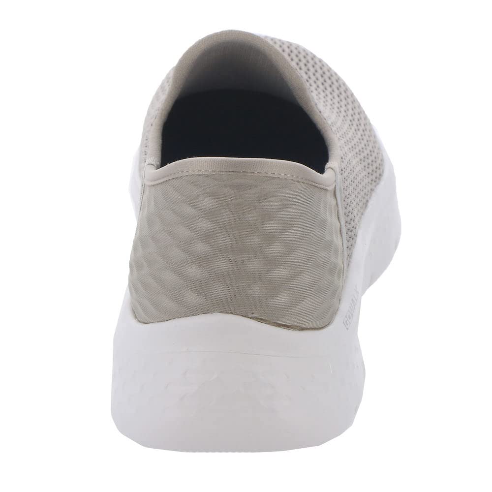 Skechers Women's Hands Free Slip-Ins Go Walk Flex-Relish Sneaker, Taupe/Blue, 6.5