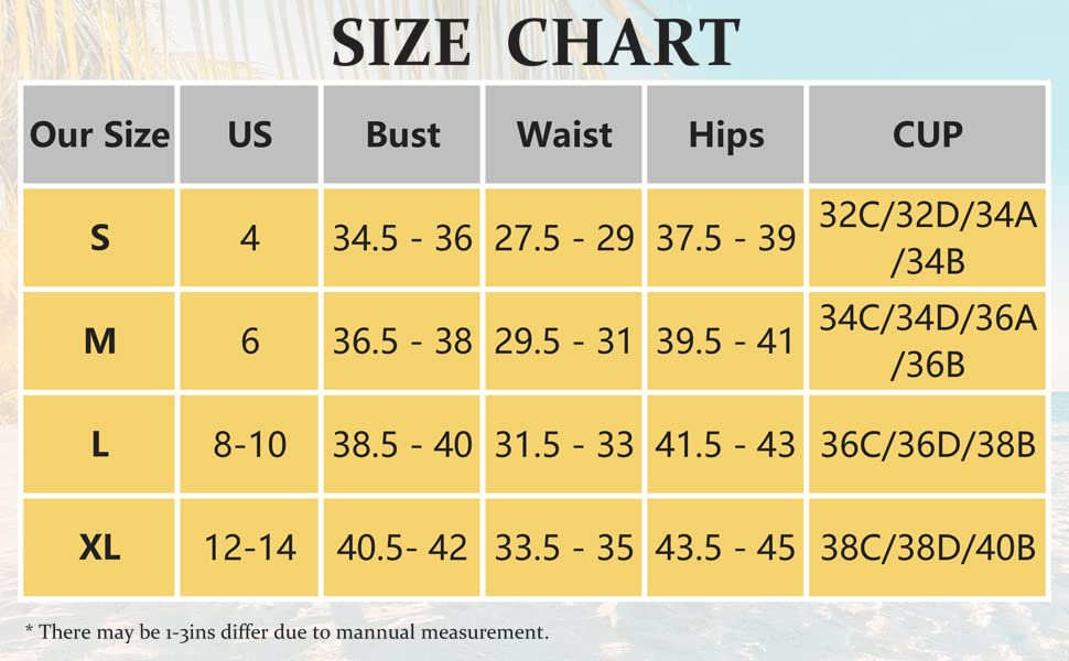 ZAFUL Women Bikini Swimsuit Chest Kink Tank Top Tummy Control High Waisted Two Piece Bathing Suits Wine Red S