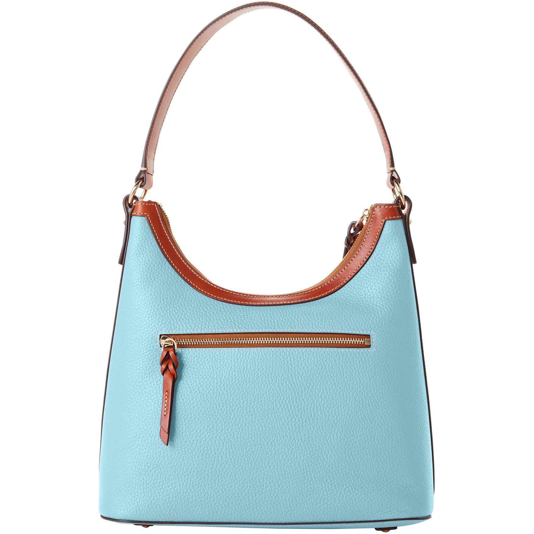 Dooney & Bourke Handbag, Pebble Grain Hobo Shoulder Bag - Caribbean Blue