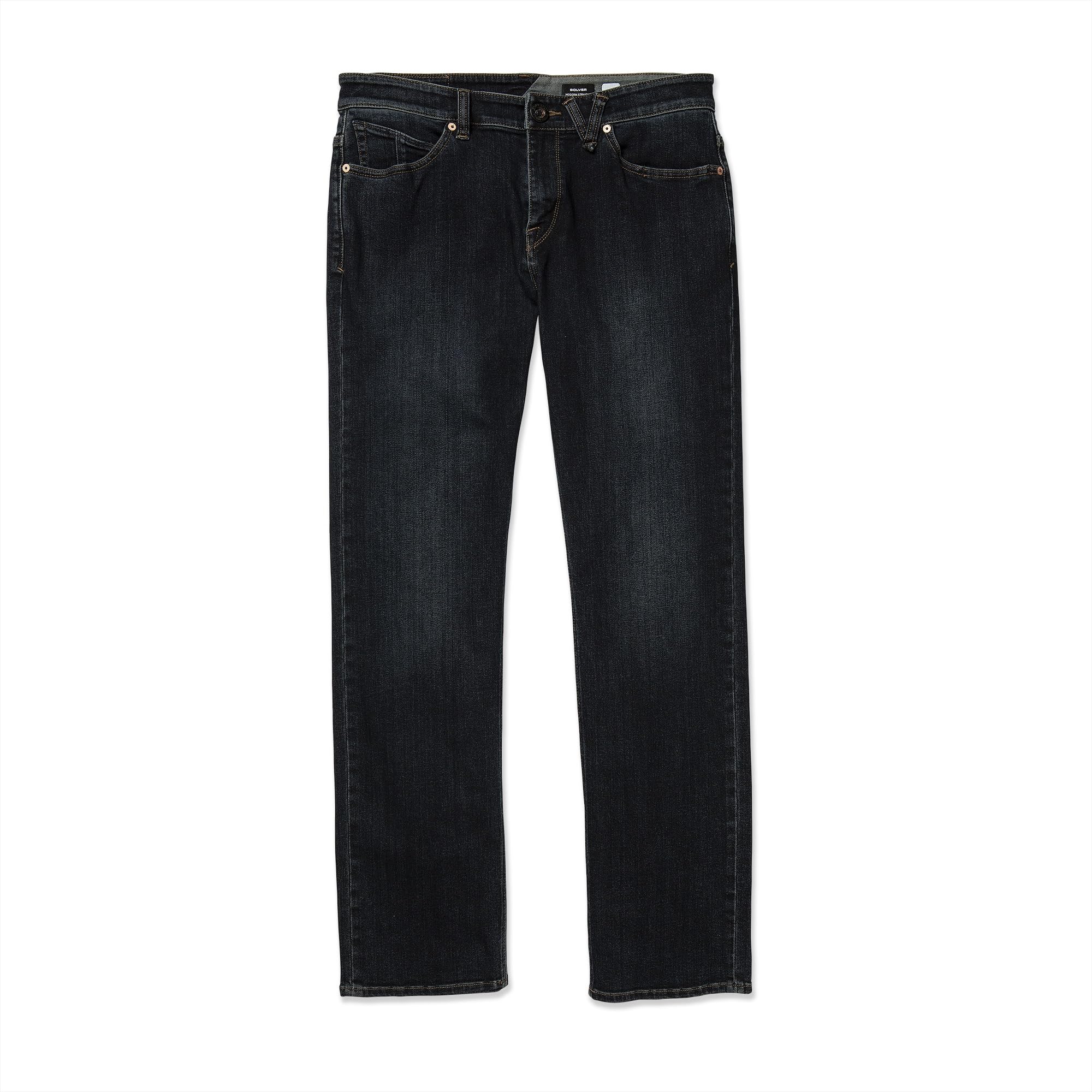 Volcom Men's Solver Denim Jean, Vintage Blue-New