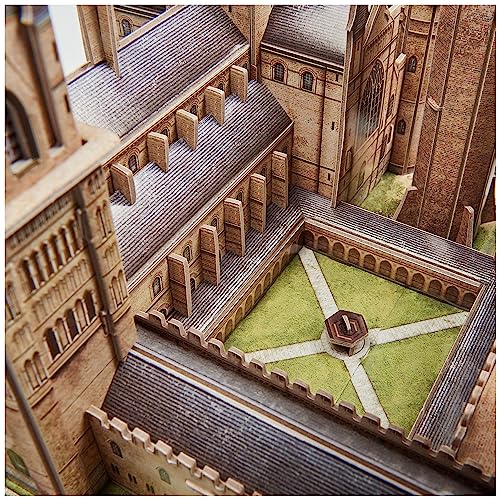 4D Build, Harry Potter Deluxe Hogwarts Castle with Astronomy Tower & Great Hall Over 2ft. Wide Model Kit 384 Pcs | 3D Puzzles for Adults & Teens 12+