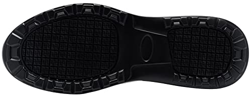 LARNMERN Steel Toe Shoes Men Slip Resistant Safety Work Sneakers Slip On Air Cushion Lightweight Comfortable Breathable Shoe 3150(9.5 Men, Black)