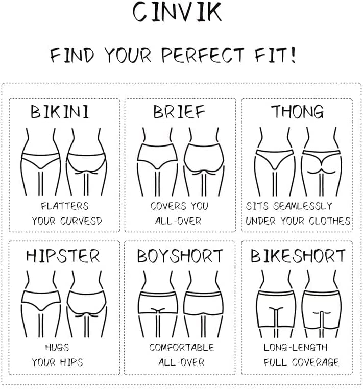 CINVIK Womens Thongs No Show Seamless Thong Underwear, Ice Silk Breathable & Cooling Assorted Hipster Tanga Packs, Size L
