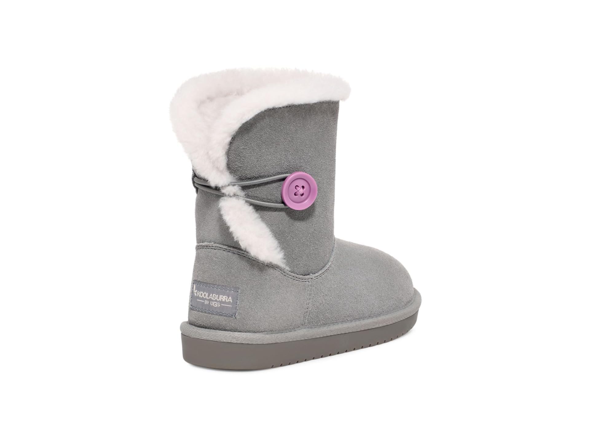 Koolaburra by UGG Kids' Nalie Short, Wild Dove, 5