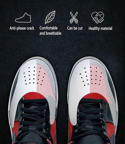 IRRIDF 2 Pair Shoe Protector for Sneakers - Air Force 1, Jordans, Dunks oe Box Decreaser Anti-wrinkle Shoes Creases
