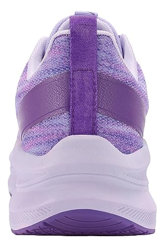WONESION Womens Slip on Tennis Walking Sneakers Mesh Running Sport Walking Exercises Shoes D Purple
