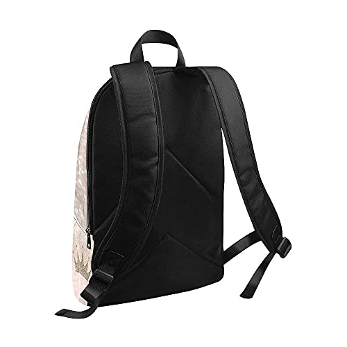 Eiis Princess Glitter Personalized Casual Backpack College School Laptop Travel Daypack for Boys Girs 17 Inch, One Size