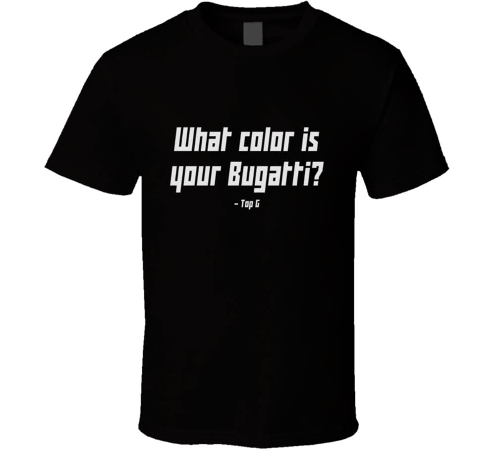 What Color is Your Bugatti? Men's T Shirt M Black
