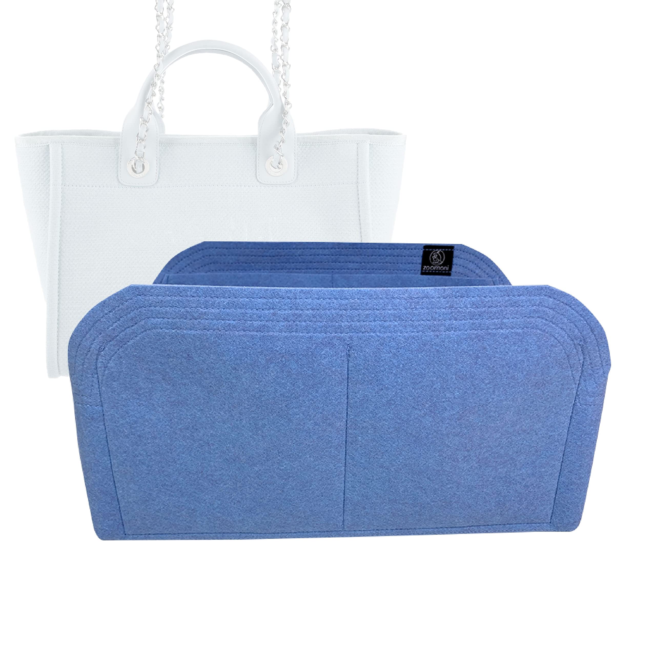 Zoomoni Premium Bag Organizer for Chanel Deauville Tote New Medium [Ref Style: AS3351] (Handmade/20 Color Options/Zoomoni)