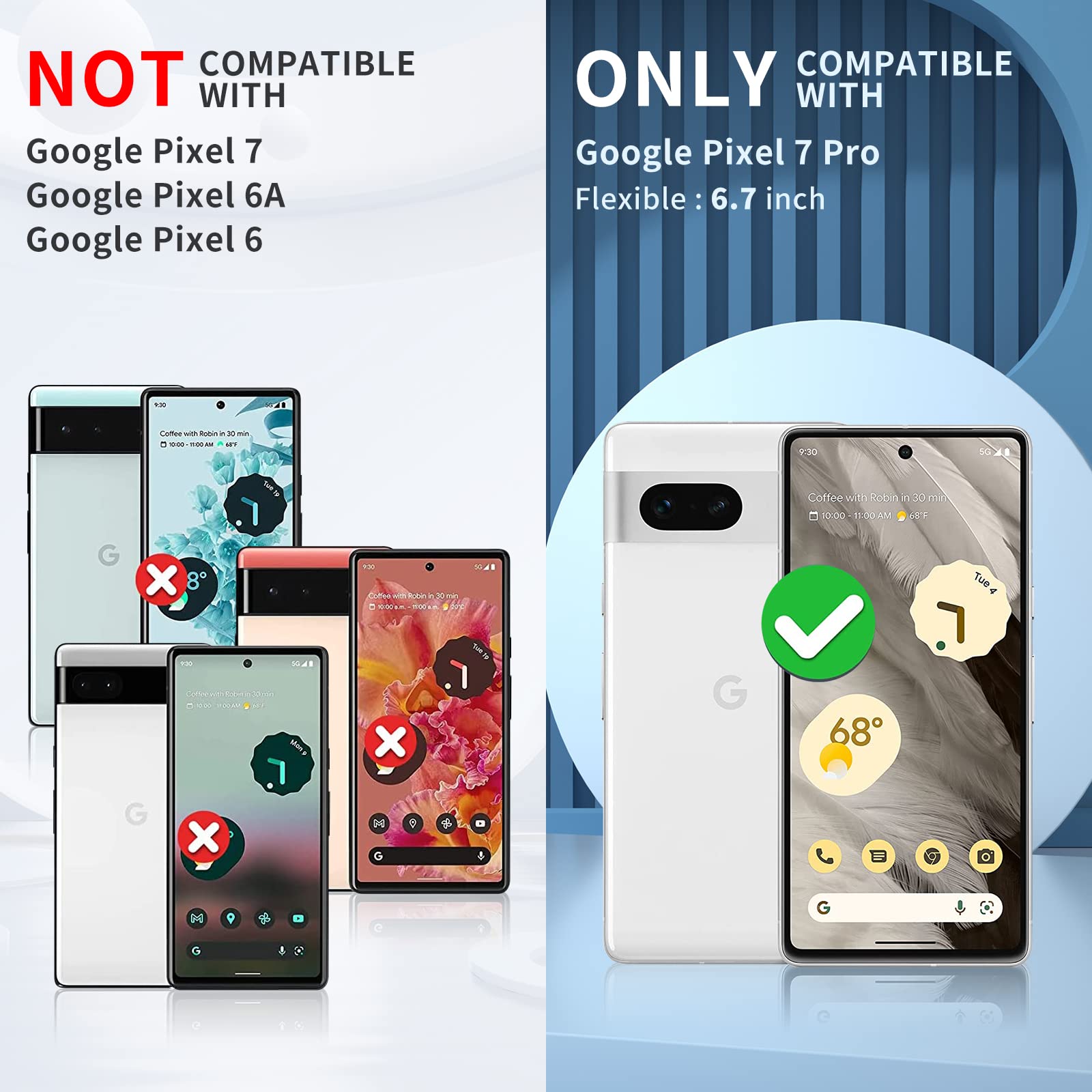 Leiju Case for Google Pixel 7 Pro with Strap Glitter Design,3D Handmade Sparkle Stunning Stones Crystal Diamond Bling Glitter Phone Case for Google Pixel 7 Pro