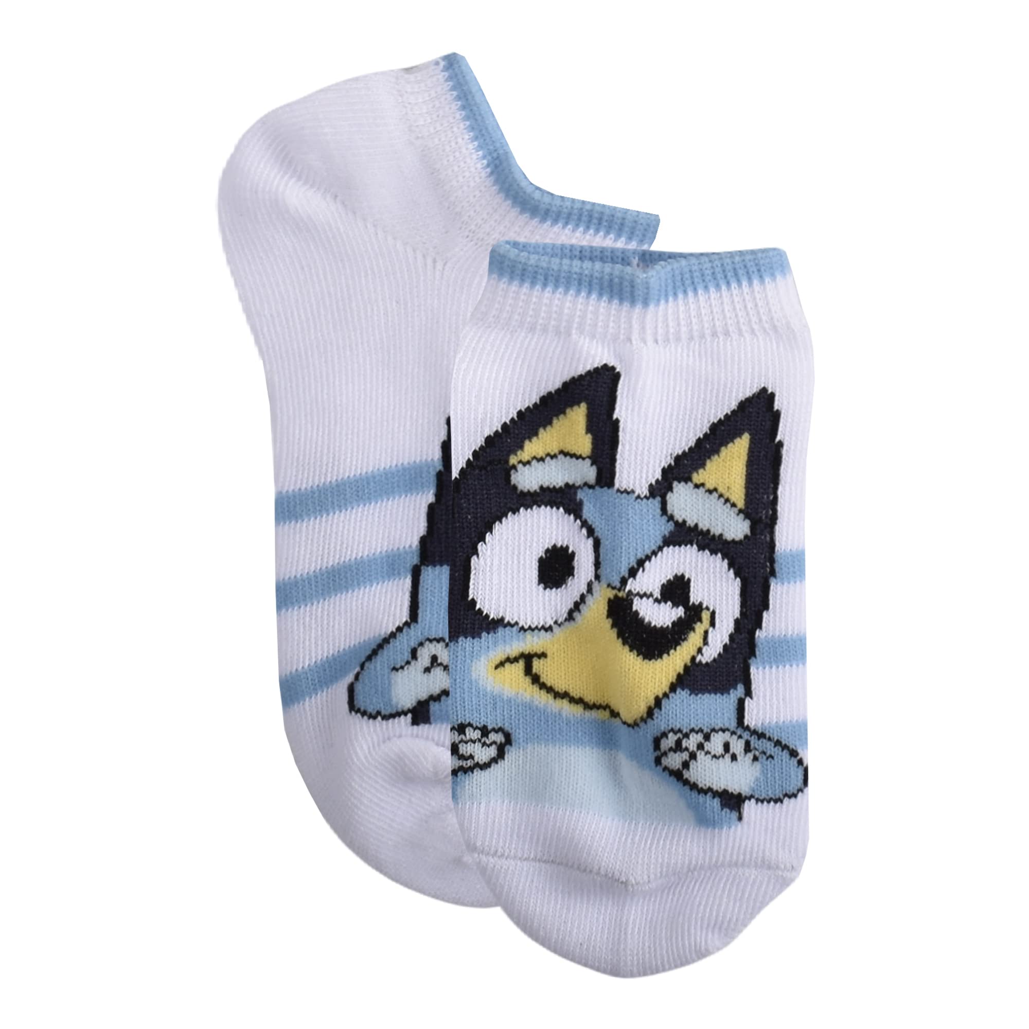 Bluey Boys Kids No Show Socks, Pink, 18-24 Months US