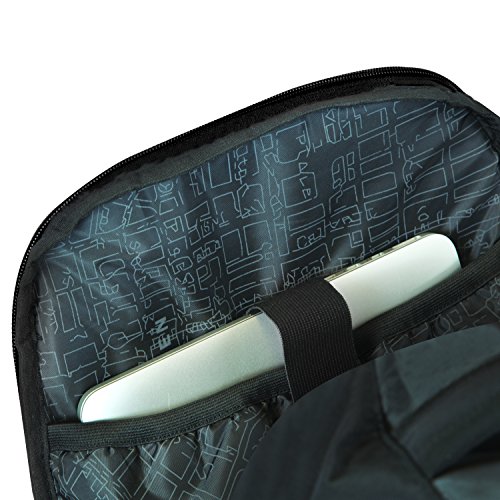 ORBEN Vertical Zip Laptop Backpack (Grey Black)