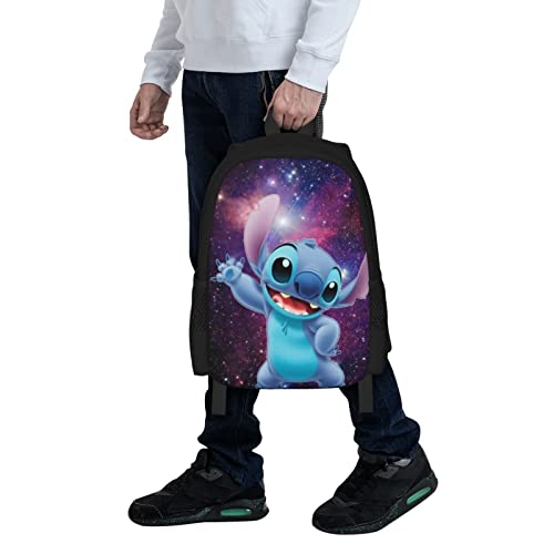 Mangha Cartoon Backpack 17 Inch High Capacity Multifunction Backpacks Color One Size