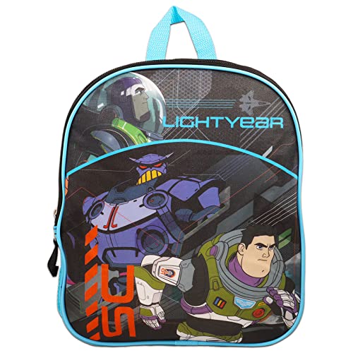 Lightyear Mini Backpack - Bundle with 11β Lightyear Preschool Backpack, Water Bottle, Toy Story Stickers, More - Toy Story Mini Backpack Toddler Kids