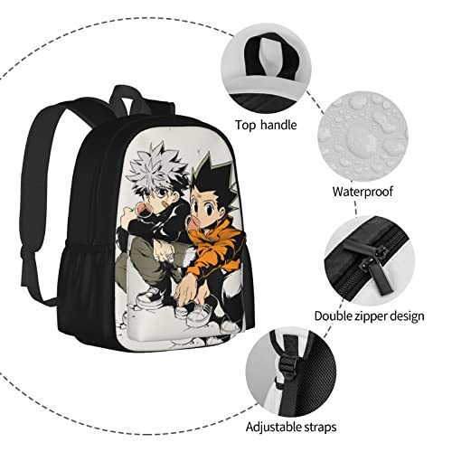 Anime Backpack Canvas School Backpack 3d Print Laptop Bag Large Casual Daypack For Boys Girls 17 Inch,color 6