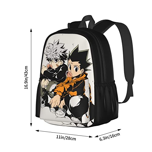Anime Backpack Canvas School Backpack 3d Print Laptop Bag Large Casual Daypack For Boys Girls 17 Inch,color 6