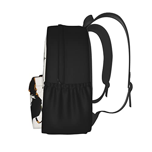 Anime Backpack Canvas School Backpack 3d Print Laptop Bag Large Casual Daypack For Boys Girls 17 Inch,color 6