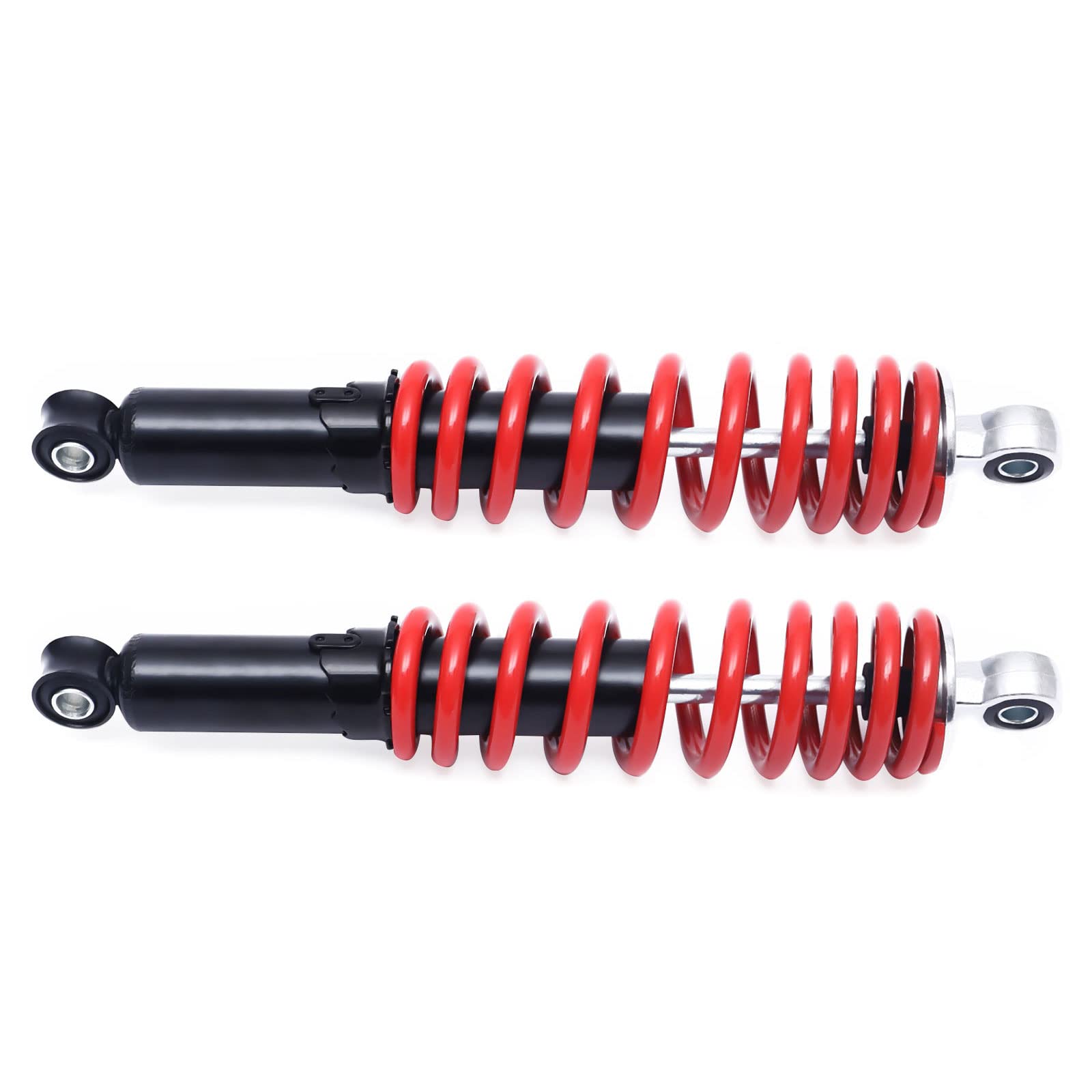 CHUNILLE Suspension Swing Arm Assembly Metal Suspension Swing Arm Upper/Lower Steering Knuckle Spindle Suspension+Shock For ATV Go Kart (340mm)