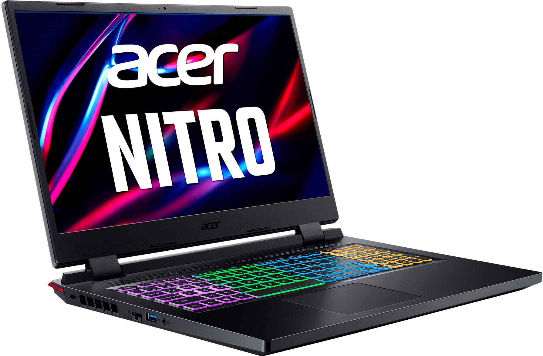 acer Newest Nitro 5 Flagship Gaming Laptop: 17.3" FHD 144Hz IPS Display, Intel Gaming H 12-Core i5-12500H, 64GB RAM, 1TB SSD, 4GB RTX 3050, WiFi-6, Backlit-KYB, DTSX Audio, CoolTech, Win11, TF