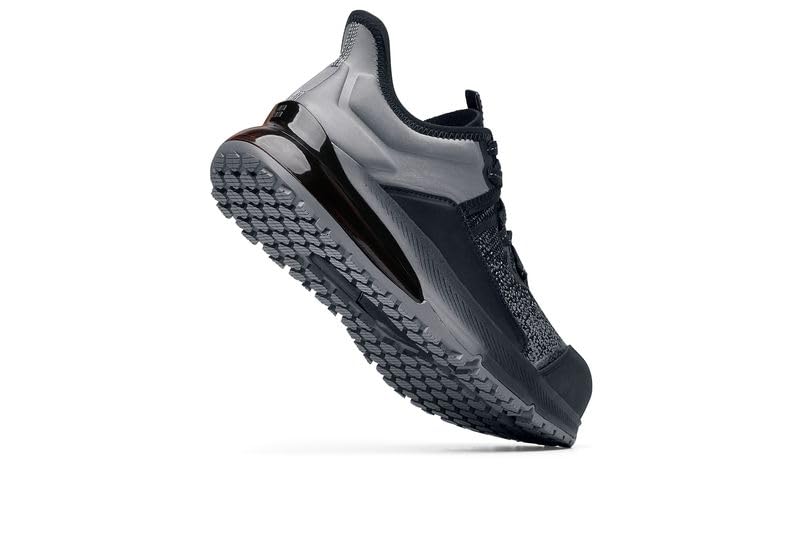 Shoes for Crews Gia, Women's Nano Composite Toe (NCT) Work Shoes, Slip Resistant, Water Resistant, Black, Size 9.5