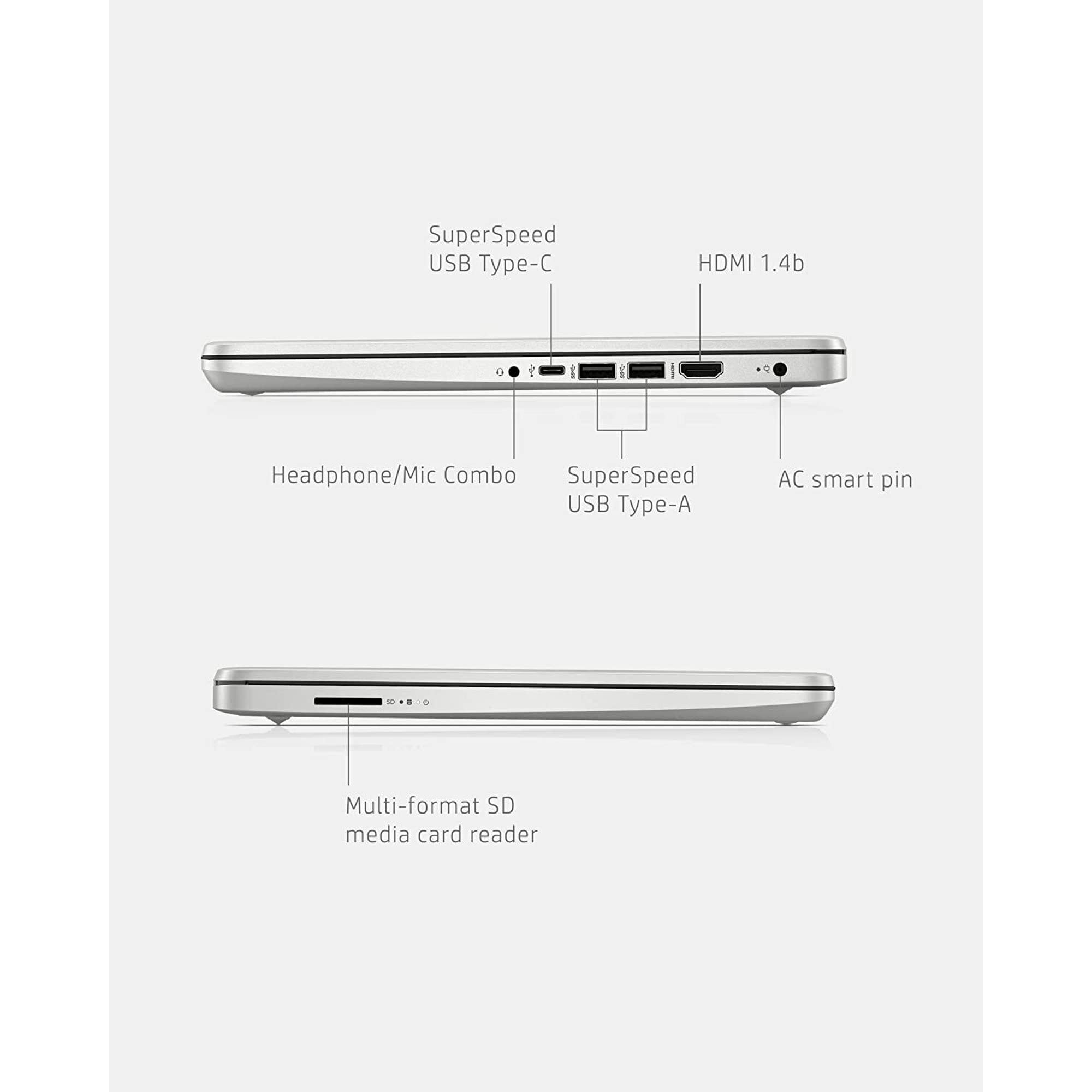 HP 14" FHD Business Laptop Computer [Windows 11 Pro], 6-core AMD Ryzen 5 5500U (Up to 4.0 Ghz), 32GB RAM, 1TB PCIe SSD, Thin & Portable, Long Battery Life, Wi-Fi 6, Bluetooth 5.2, HDMI, USB, w/Battery