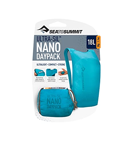 Sea to Summit Ultra-Sil Nano Ultralight Day Pack, 18-Liter, White