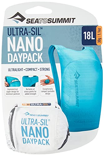 Sea to Summit Ultra-Sil Nano Ultralight Day Pack, 18-Liter, White