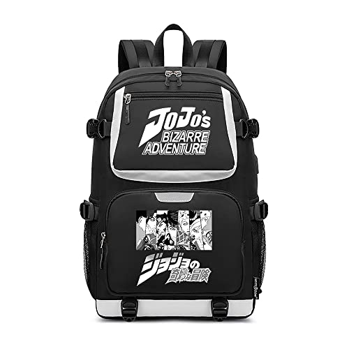TPSTBAY Anime Travel Bagpack Waterproof School Bags Cartoon Large Bookbag Women Pink Laptop Daypack Fit for 15.6 Inch Notebook (21)